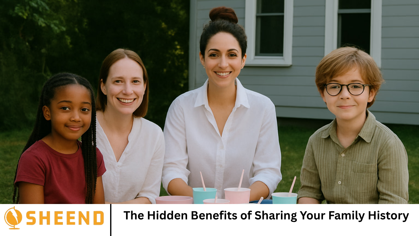 The Hidden Benefits of Sharing Your Family History- Sheend